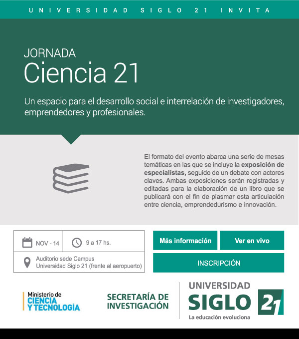 Ciencia 21 | Universidad Siglo 21